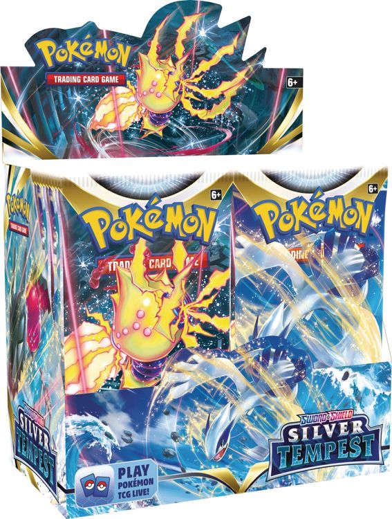 Silver Tempest Booster Box Display - NEU - ORIGINAL (Neu und ...
