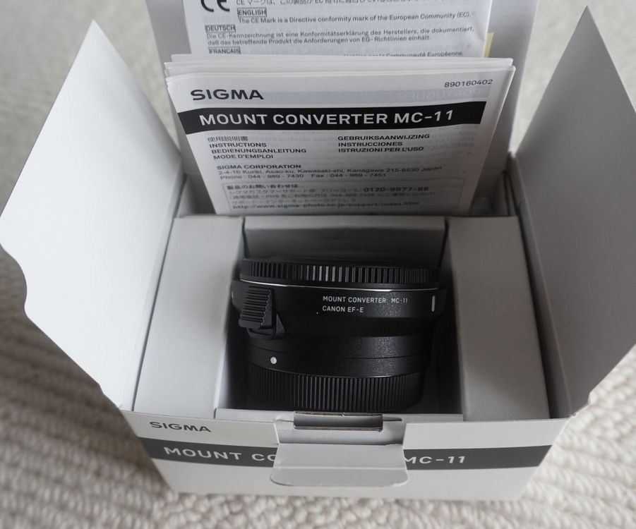Sigma MC-11 Adapter Canon EF an Sony E (Gebraucht) in Aetingen für CHF ...