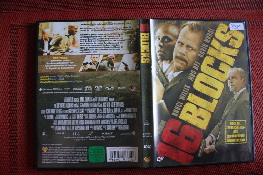 16 Blocks - Star-Selection (DVD) Film von Richard Donner | Kaufen auf Ricardo