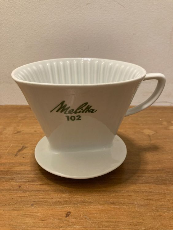 Vintage Kaffeefilter Nr 102 von Melitta Porzellan | Kaufen auf Ricardo