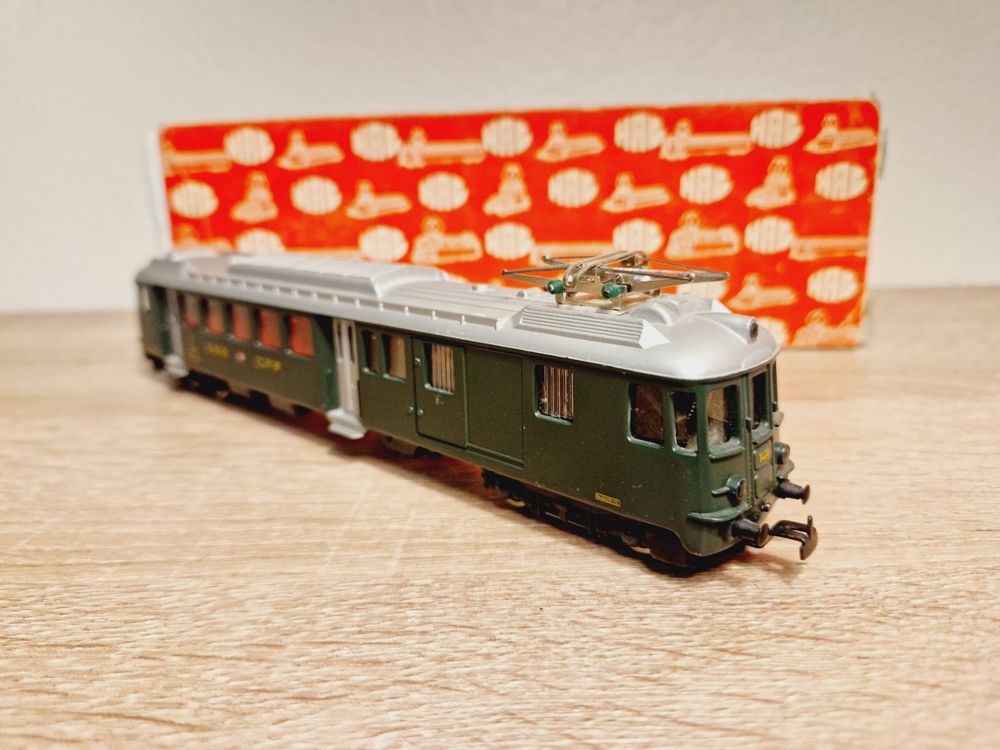 Hag 150 Triebwagen RBe 4/4 SBB H0 (D'occasion) à St-Aubin-Sauges pour ...