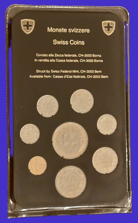 Münzsatz Schweiz 1980 stgl (Neu (gemäss Beschreibung)) in Arch für CHF 31 – mit Lieferung auf ...