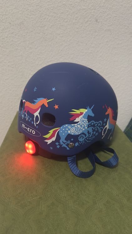 Kids Bike Helmet with light - Unicorn Design - micro (Gebraucht) in Grindelwald für CHF 10 – nur ...