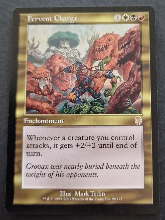 Fervent Charge, Magic the Gathering (Gebraucht) in Hochdorf für CHF 5 ...