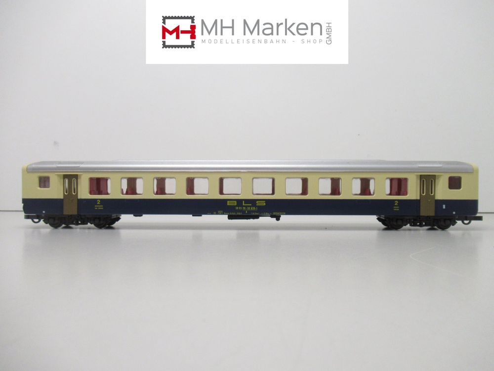Roco 44321 Personenwagen 2.Klasse der BLS Gleichstrom DC H0 (Gebraucht ...