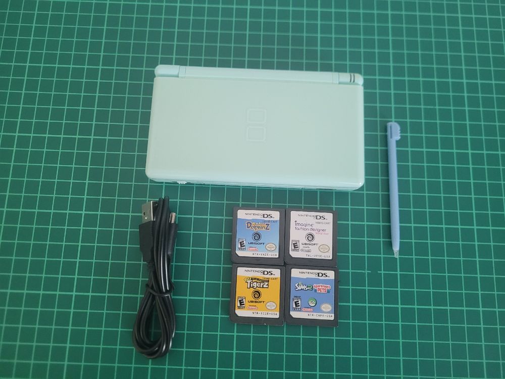 Nintendo DS Lite - Turquoise - Bundle with Games! 🎮 (50) (Gebraucht) in ...