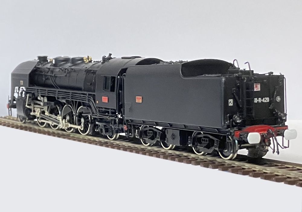 Locomotive Lemaco H0-036/1 SNCF 141R No. 420, charbon, noir (Neu und ...