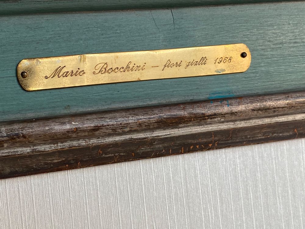 Mario Bocchini 1927 - 1999 Cesena IT, orig. Ölbild 1968 (Gebraucht) in ...