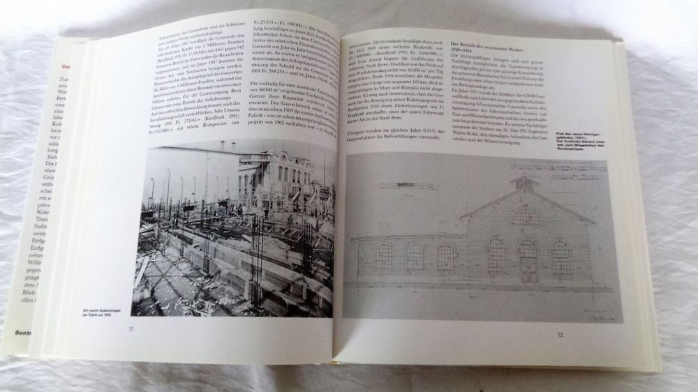 Bern / Geschichte der Berner Gasversorgung 1843 - 1993 (Gebraucht) in Bellach für CHF 5 – mit ...