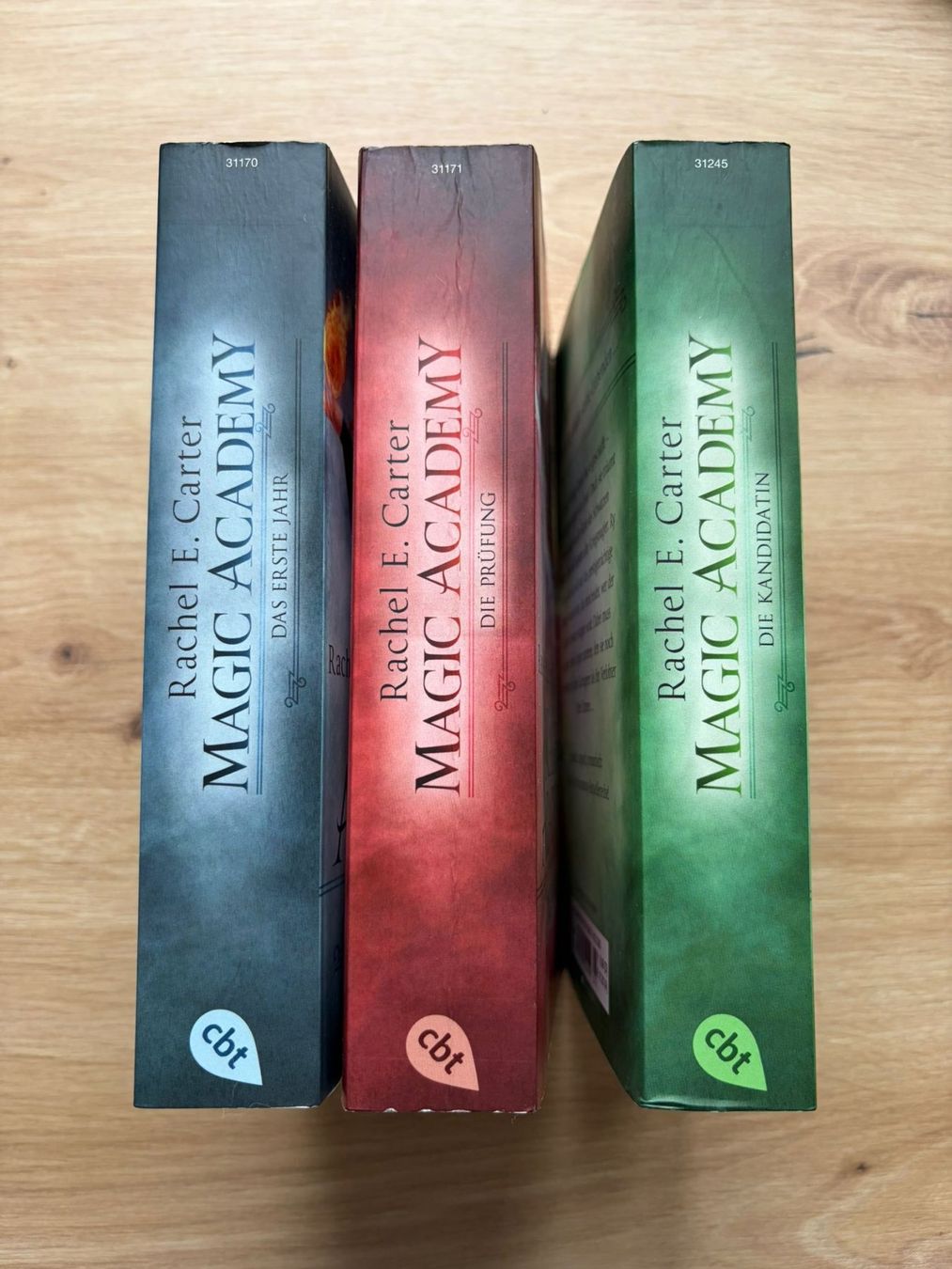 Magic Academy Trilogie von Rachel E. Carter,Top Zustand (Neu (gemäss ...