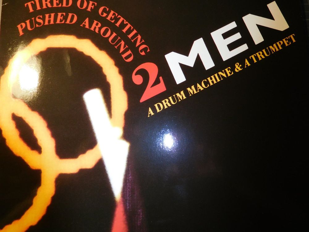 2 men, a drum machine & a trumpet: Tired of getting pushed a (Neu ...