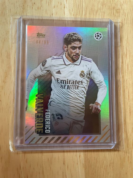 Topps Federico Valverde /99 Real Madrid (Neu (gemäss Beschreibung)) in ...