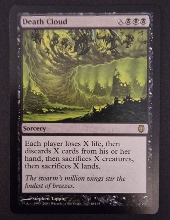 Death Cloud, Magic the Gathering (Gebraucht) in Hochdorf für CHF 2 ...