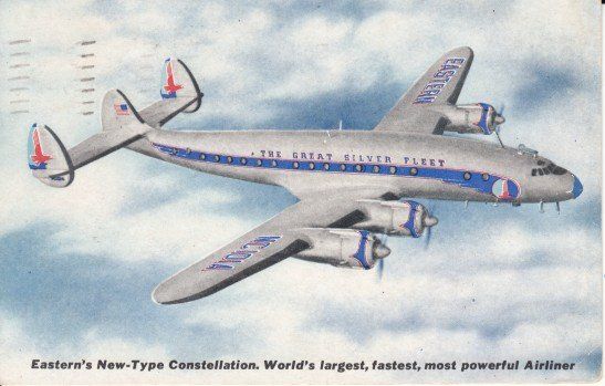 Lockheed Constellation, Eastern Air Lines, 1948 (Gebraucht) in Zuerich ...