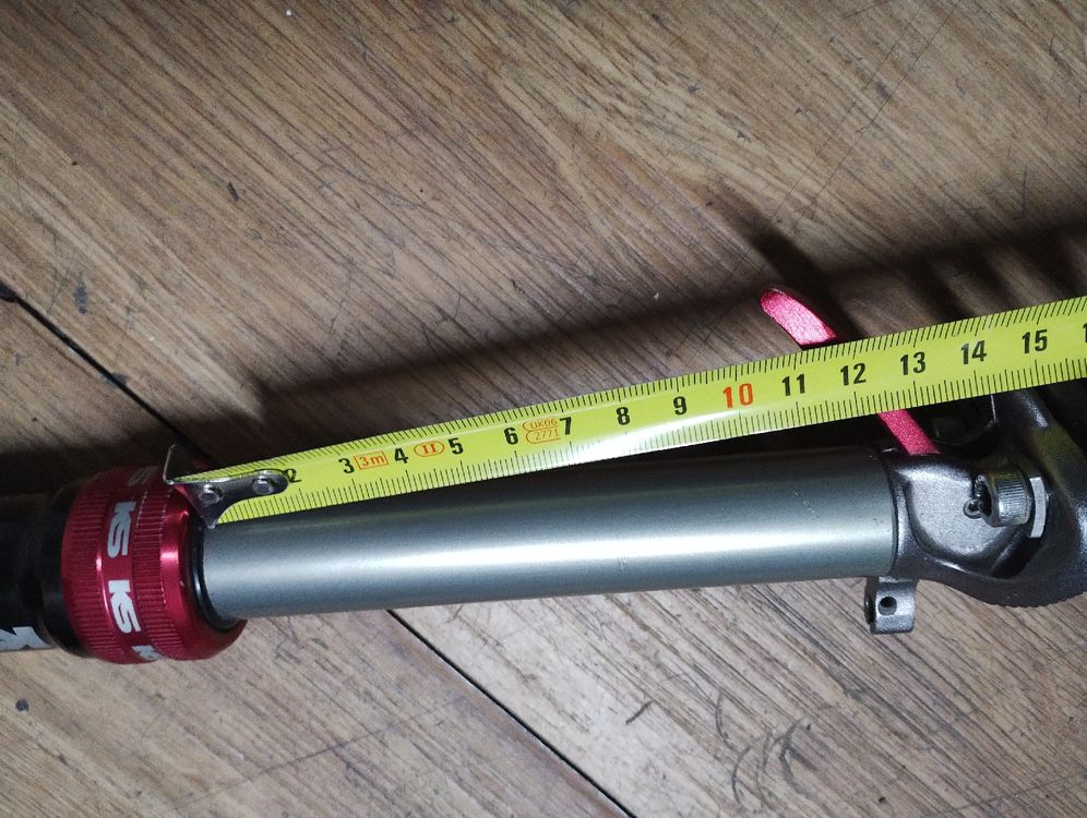 absenkbare Sattelstütze KS i950 125mm drop, 31.6mm (Gebraucht) in für ...