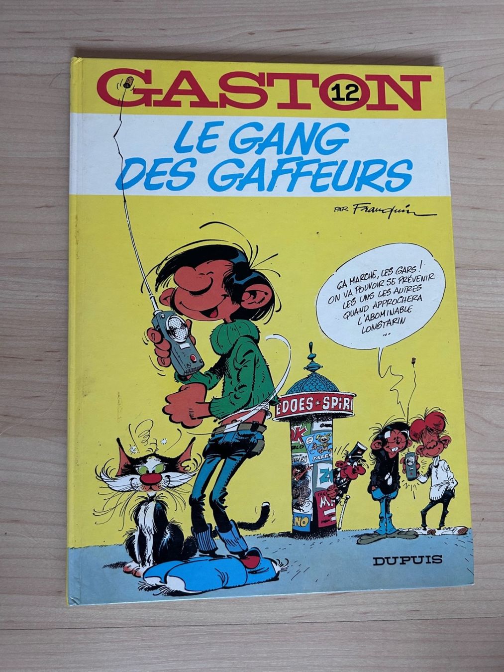 BD Gaston T12 Le gang des gaffeurs 1982 Franquin (D'occasion) à ...
