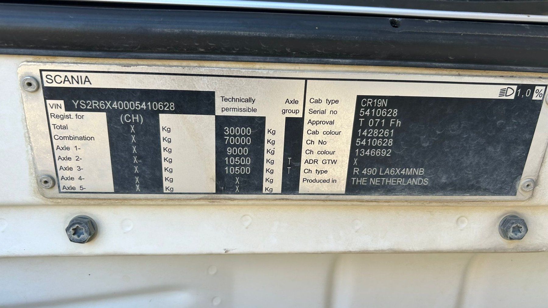 LKW Kipper Scania 70Tonnen EU6 (Gebraucht) in Menziken für CHF 38500 – nur Abholung auf Ricardo ...