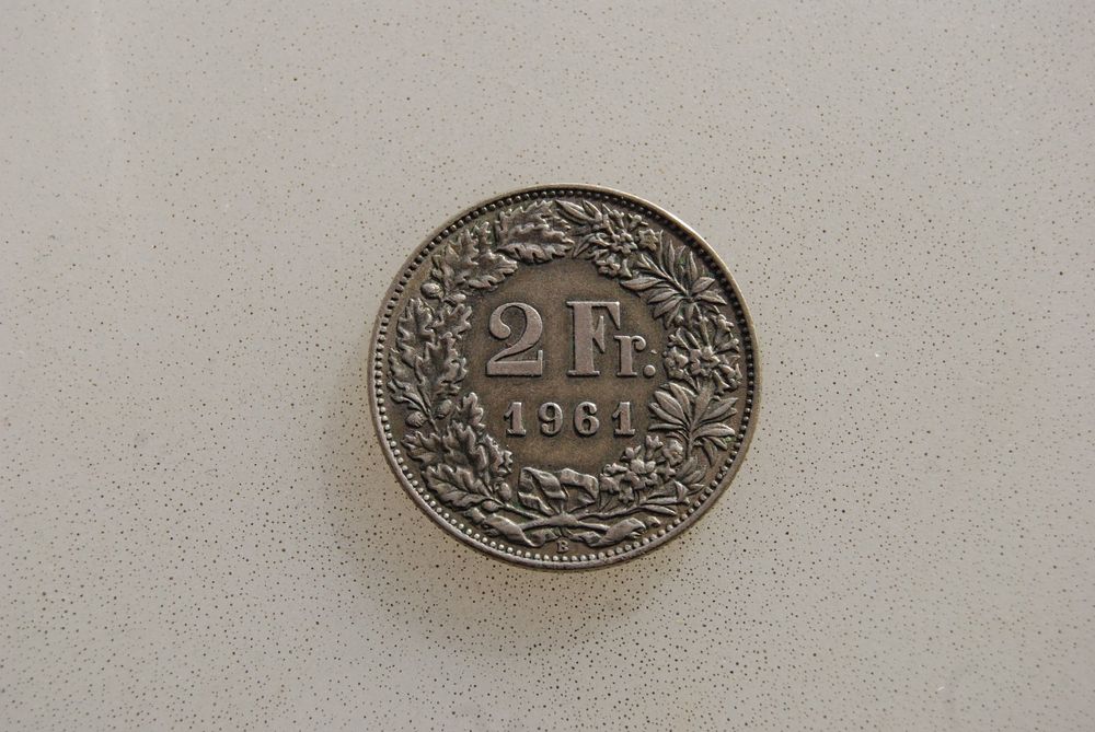 1 Münze 2 Franken 1961 | Kaufen auf Ricardo