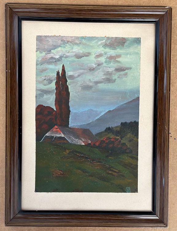 Landschafts - Gemälde von 1912 (ID 7074) (Gebraucht) in Gelterfingen für CHF 1 – mit Lieferung ...