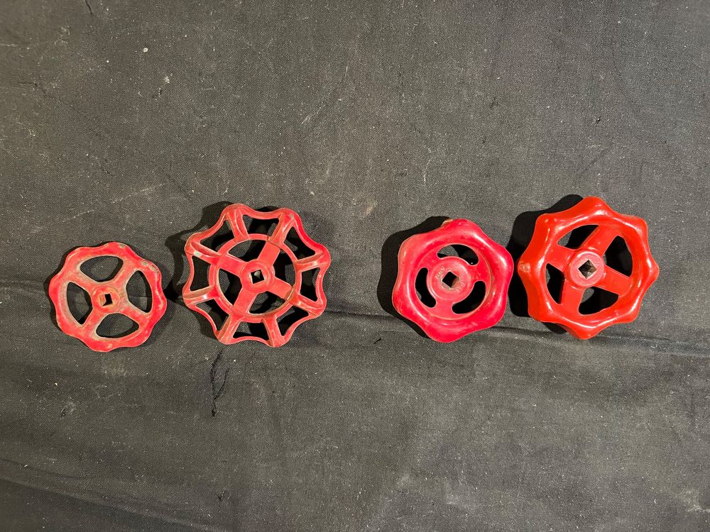 Griff Handrad Metall rot | Kaufen auf Ricardo