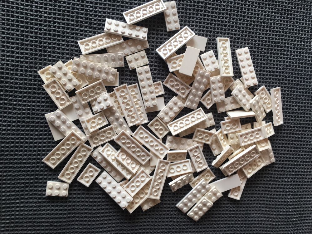 Lego - 100 verschiedene weisse zweierplättli | Kaufen auf Ricardo