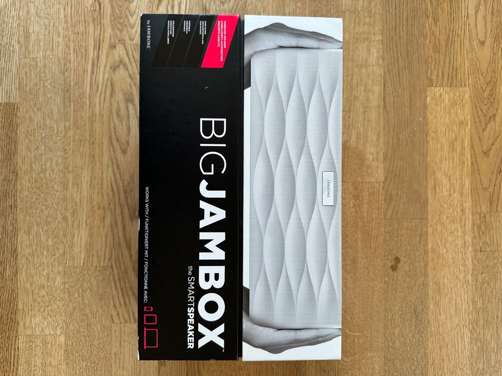 Jawbone Big Jambox Weiss (Gebraucht) in Winterthur für CHF 11 – mit Lieferung auf Ricardo kaufen