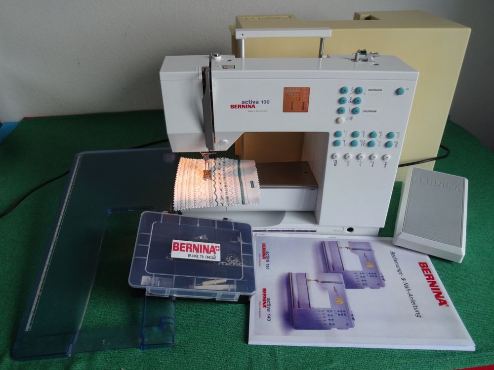 *BERNINA activa 130* Revidiert mit 2 - Monate Garantie (Gebraucht) in ...