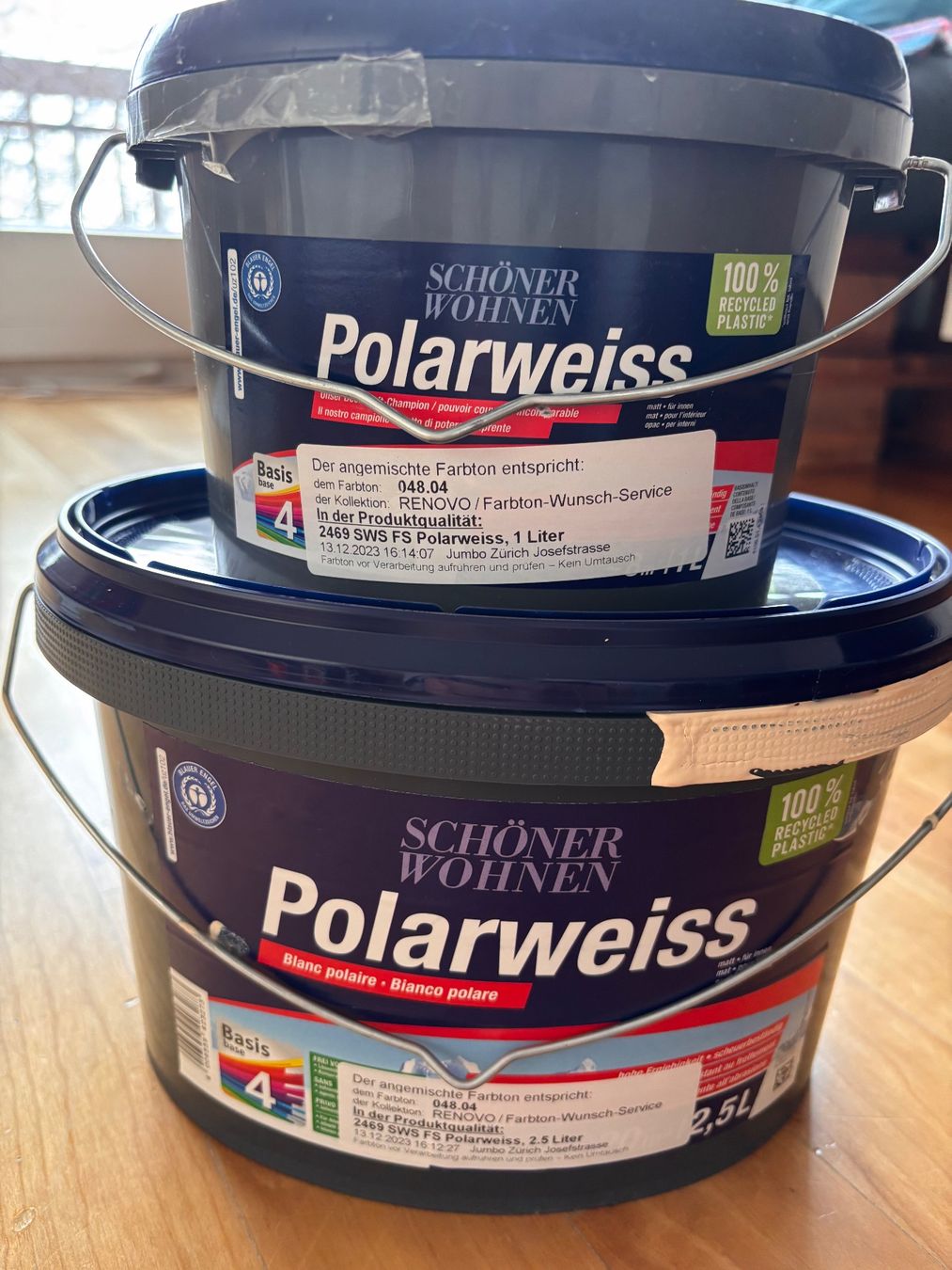 Wandmalfarbe 048.04 Farbton (apricot beige, hell) (Gebraucht) in Zürich ...