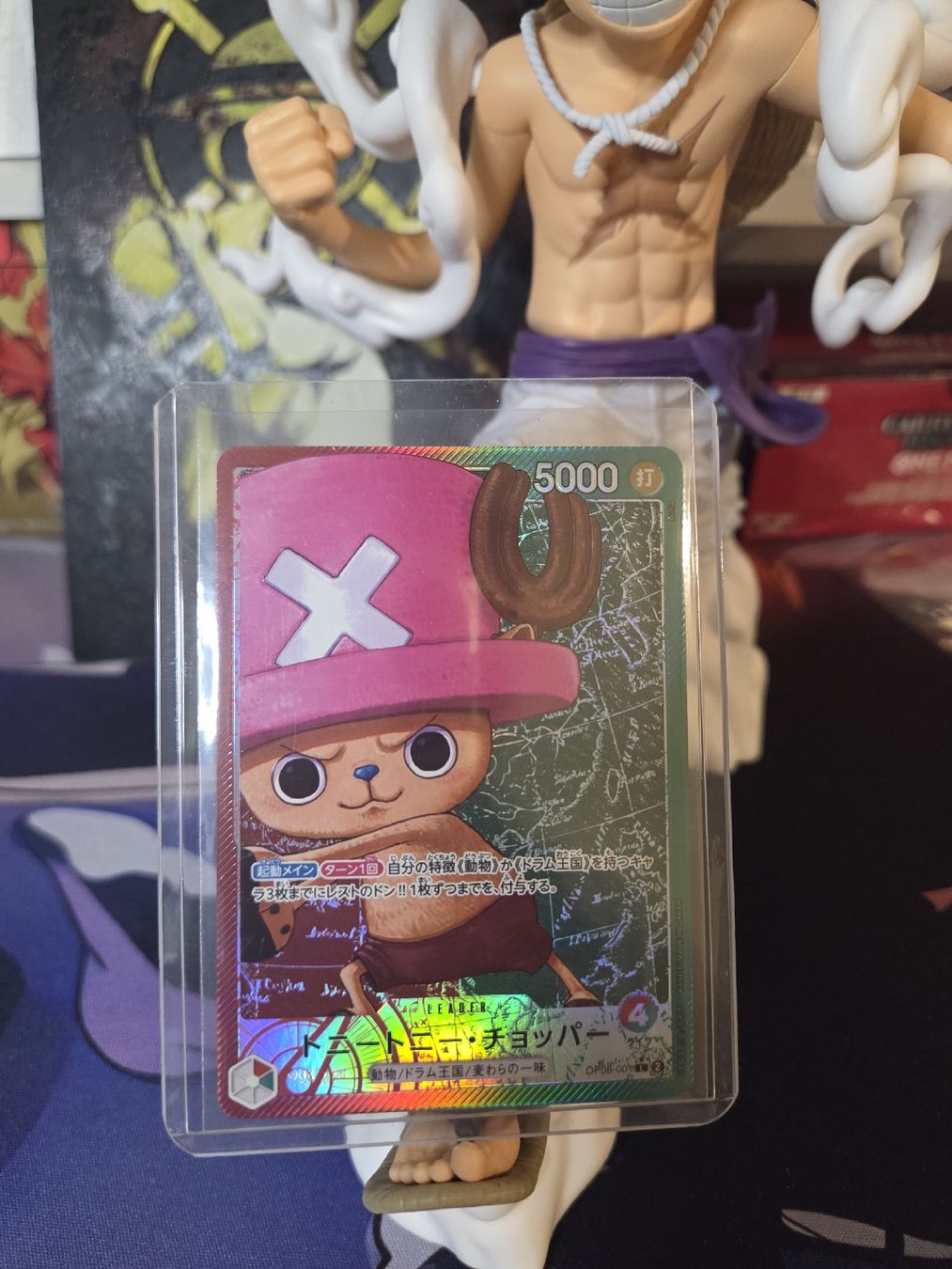 one piece carte Tony Tony Chopper OP08-001 L Alt (Neuf (Voir ...
