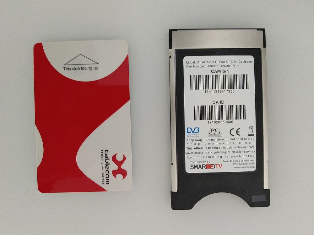 DigiCard mit CI+-Modul von UPC Cablecom (Gebraucht) in Oberglatt ZH für ...