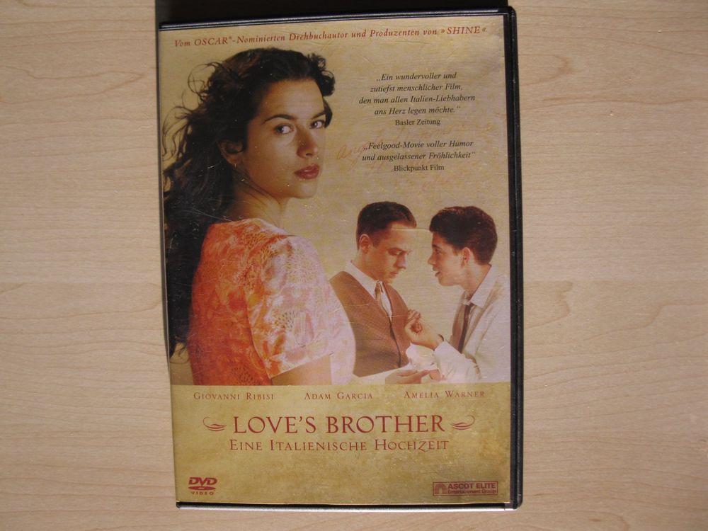 DVD - Love's Brother, Giovanni Ribisi, Adam Garcia (Gebraucht) in St ...