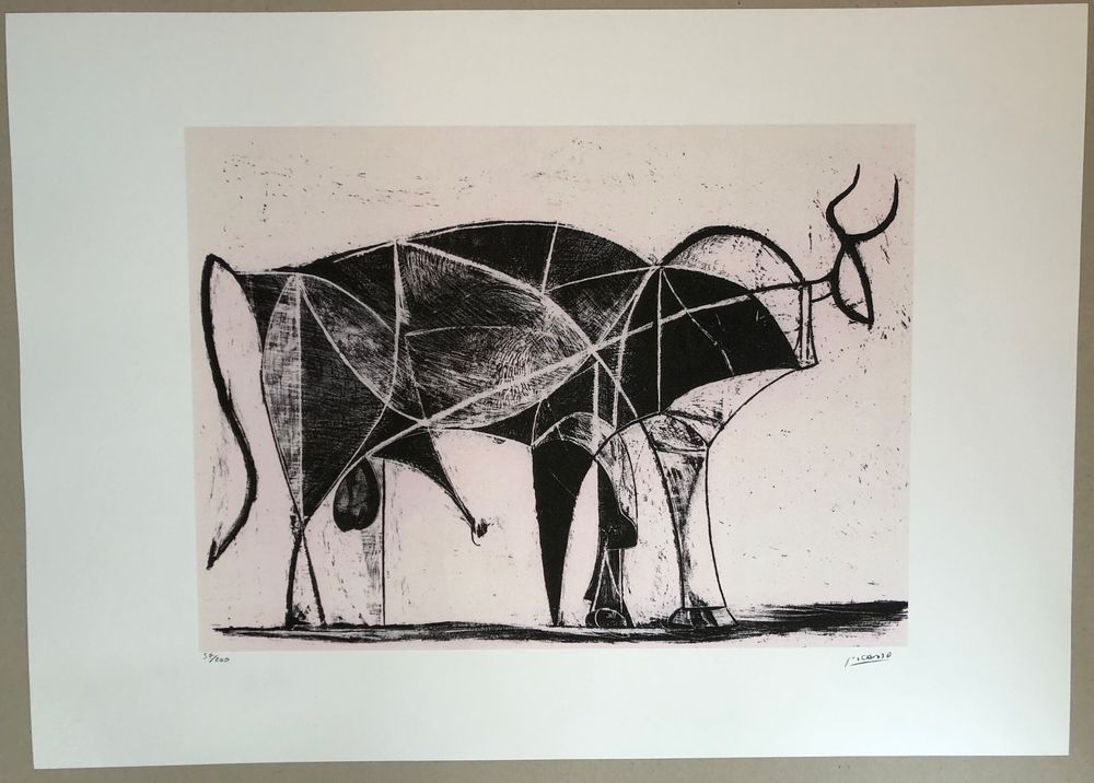 Picasso: Bull 57/200 | Kaufen auf Ricardo
