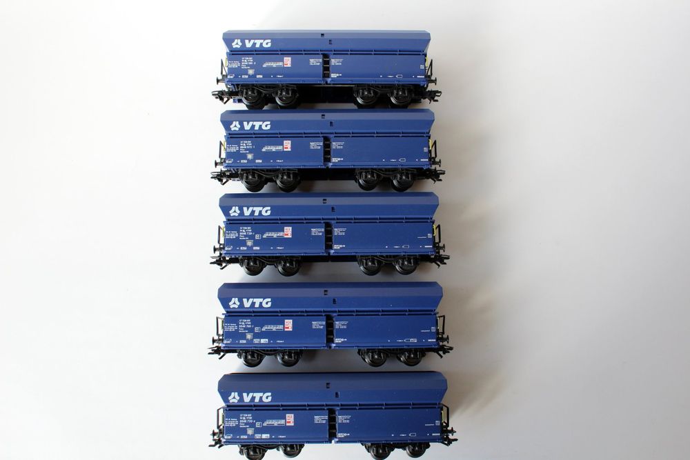 MÄRKLIN 46264 - Selbstentladewagen-Set "VTG" 5 Stück (Neu und ...