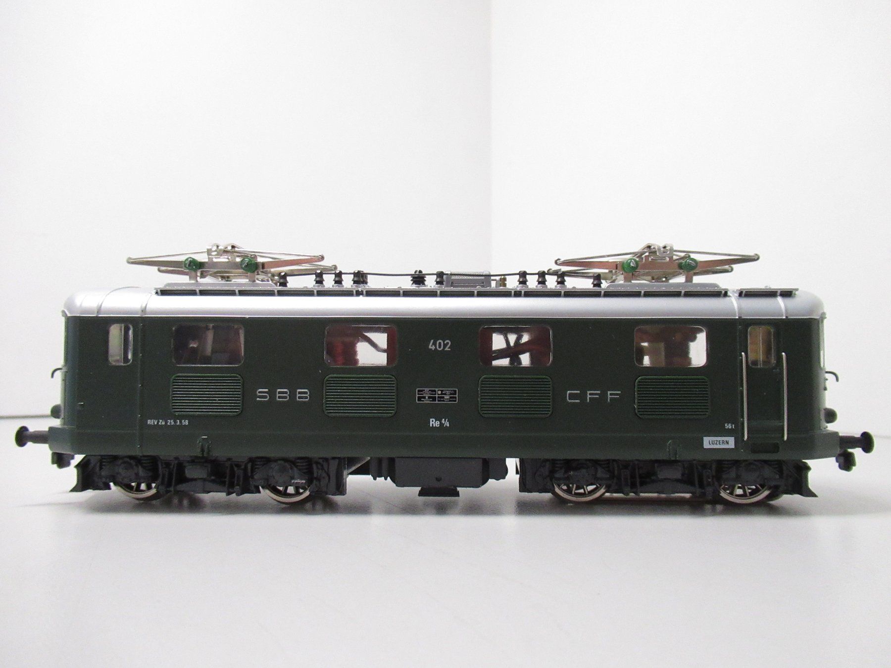 HAG 227 Elektro-Lok Re 4/4 I Grün SBB CFF FFS AC-Analog (Gebraucht) in ...