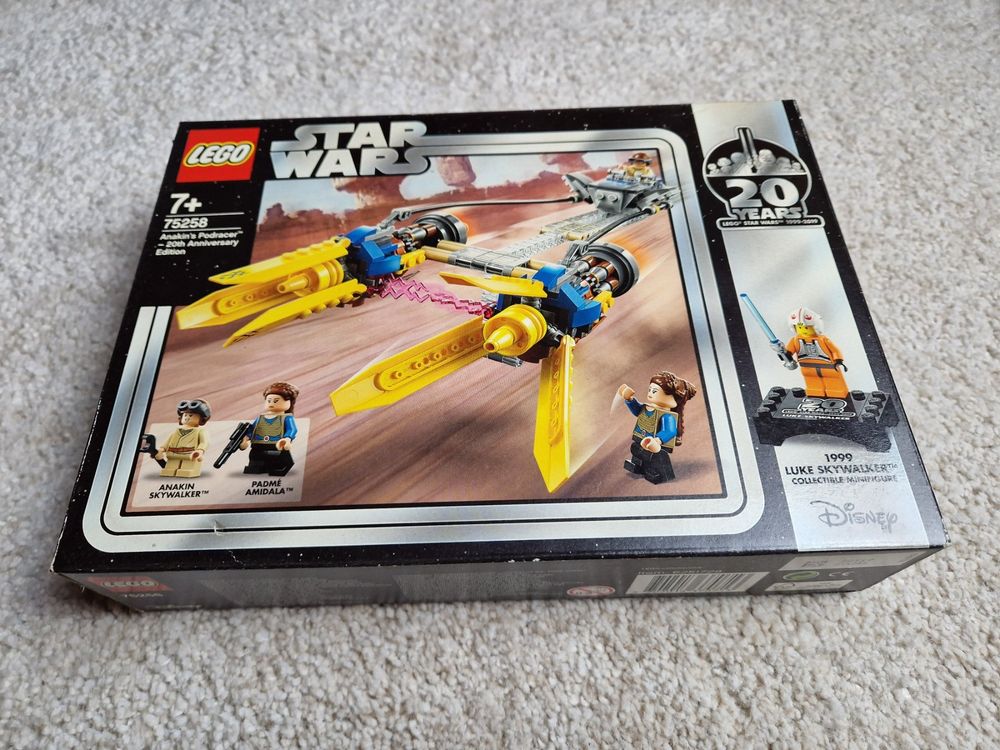 Lego 75258 Anakin's Podracer Star Wars 20 Jahre Edition (Neu (gemäss ...