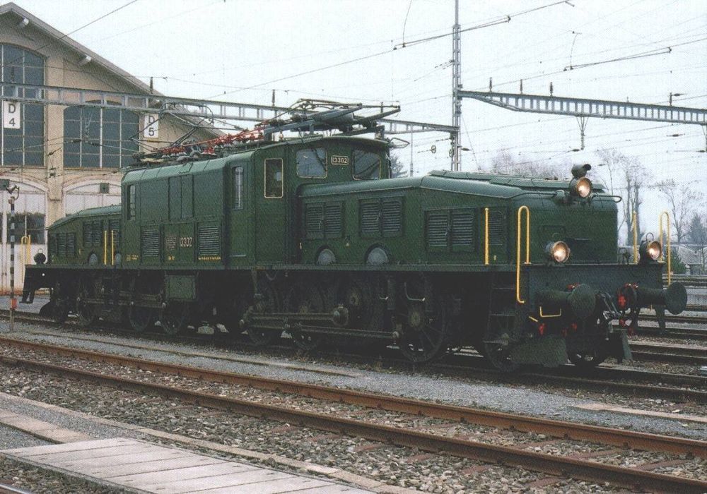 Lokomotive grün, Be 6/8 III 13302 "Krokodil", SBB (Neu (gemäss ...