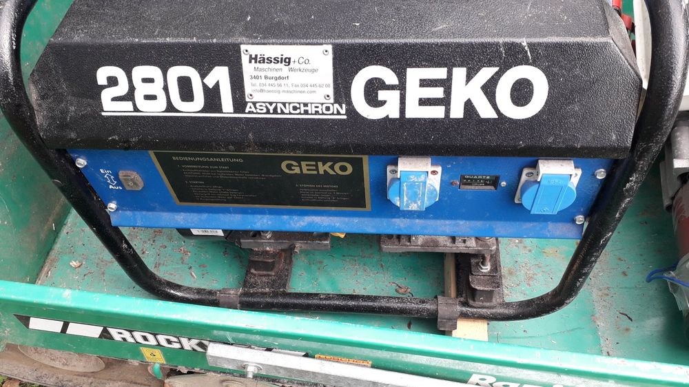 Generator Geko 2801 - 220Volt mit nur 12,8 Betr.Std. in 5014 (Gebraucht ...