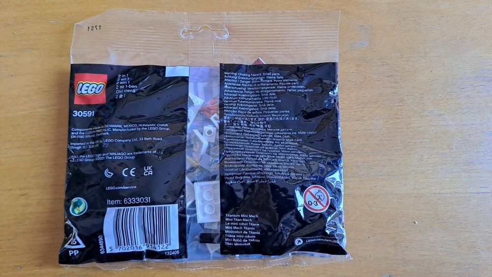 LEGO Ninjago - Titanium Mini Mech (30591) | Kaufen auf Ricardo