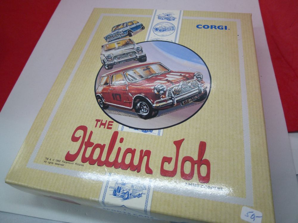 Corgi - The Italian Job ( Paramount Pictures ) - 3 Minis ltd (Neu ...
