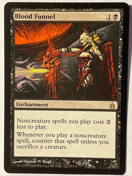 Magic The Gathering - Blood Funnel (Neu (gemäss Beschreibung)) in ...