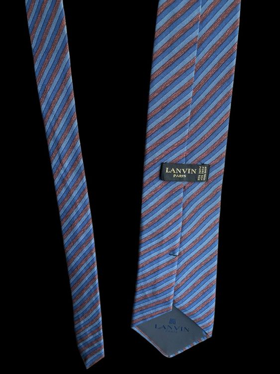 Authentic Vintage Lanvin Paris 100% silk tie | Kaufen auf Ricardo