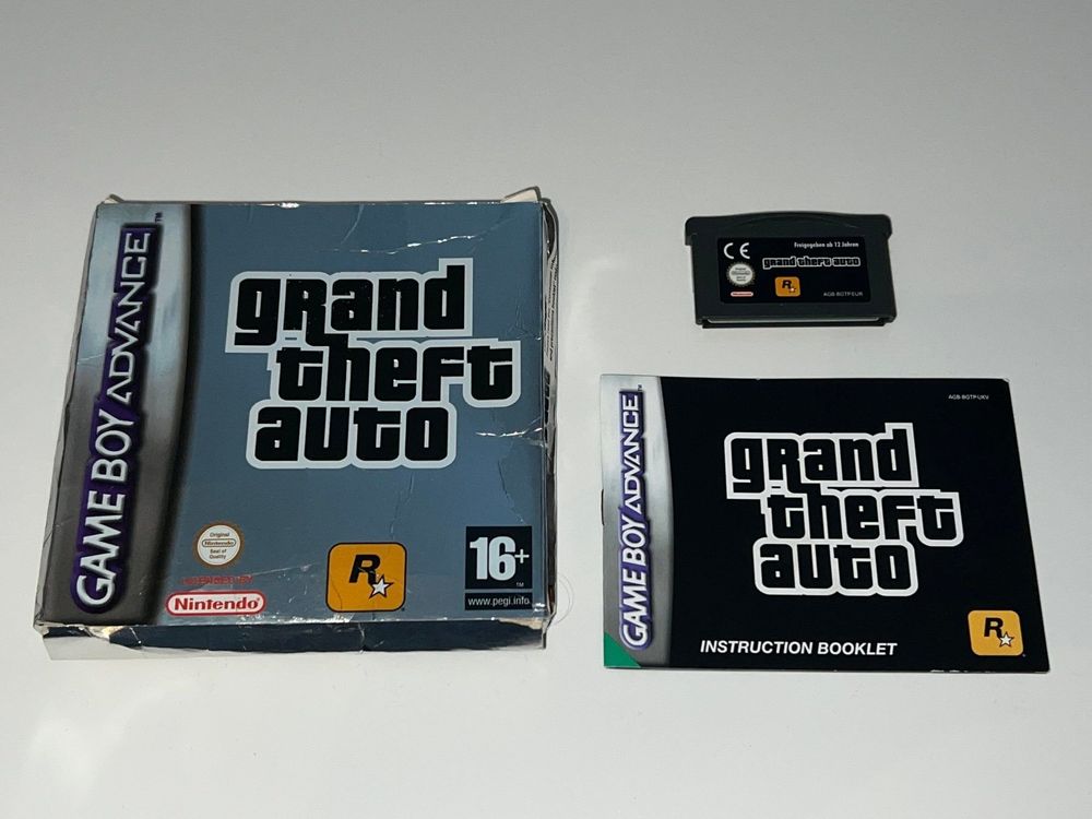 Game Boy Advance (GBA) Spiel - Grand Theft Auto / GTA (OVP) | Kaufen ...