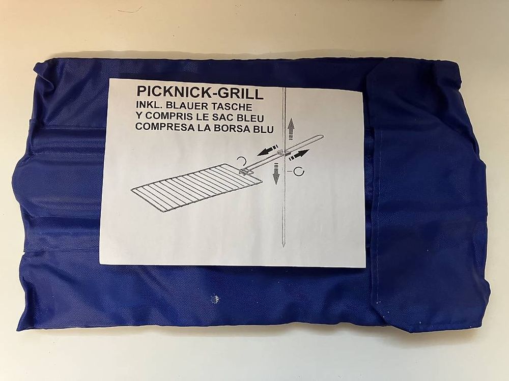 Pick Nick Grill ideal für Unterwegs Neu (Neu und originalverpackt) in ...