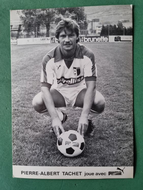 Autogramm Karte Pierre Albert Tachet FC Sion | Kaufen auf Ricardo