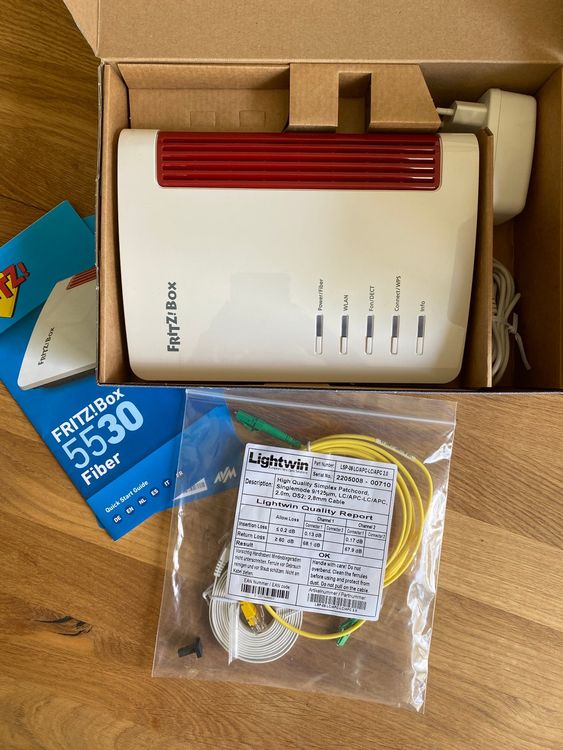 AVM FritzBox 5530 Fiber Router (Gebraucht) in Fahrweid für CHF 50 – mit ...