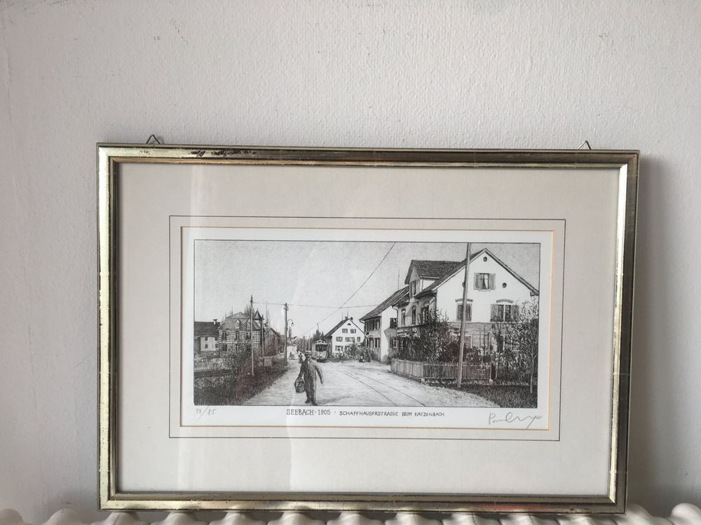 Original Grafik von Paul Wyss Sebach Litho aus 1905 | Kaufen auf Ricardo