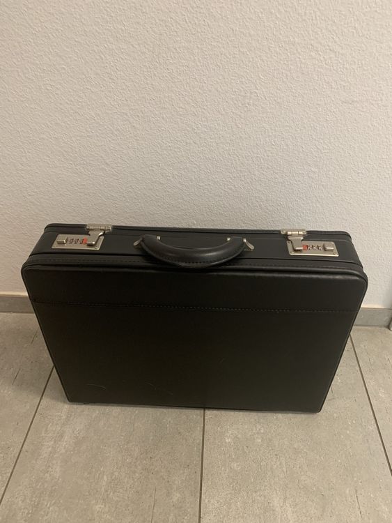 2 x je Schwarze Aktenkoffer mit Zahlenschloss (Neu (gemäss Beschreibung ...