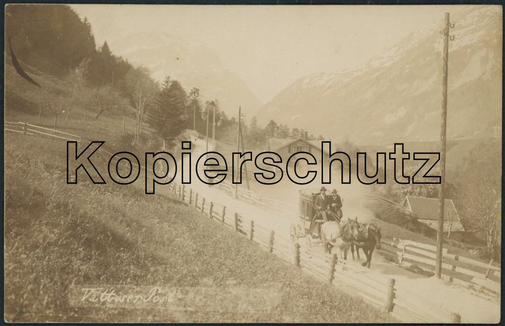 SG Ragaz - Vättis - Postkutsche (Neu (gemäss Beschreibung)) in Schindellegi für CHF 285 – mit ...