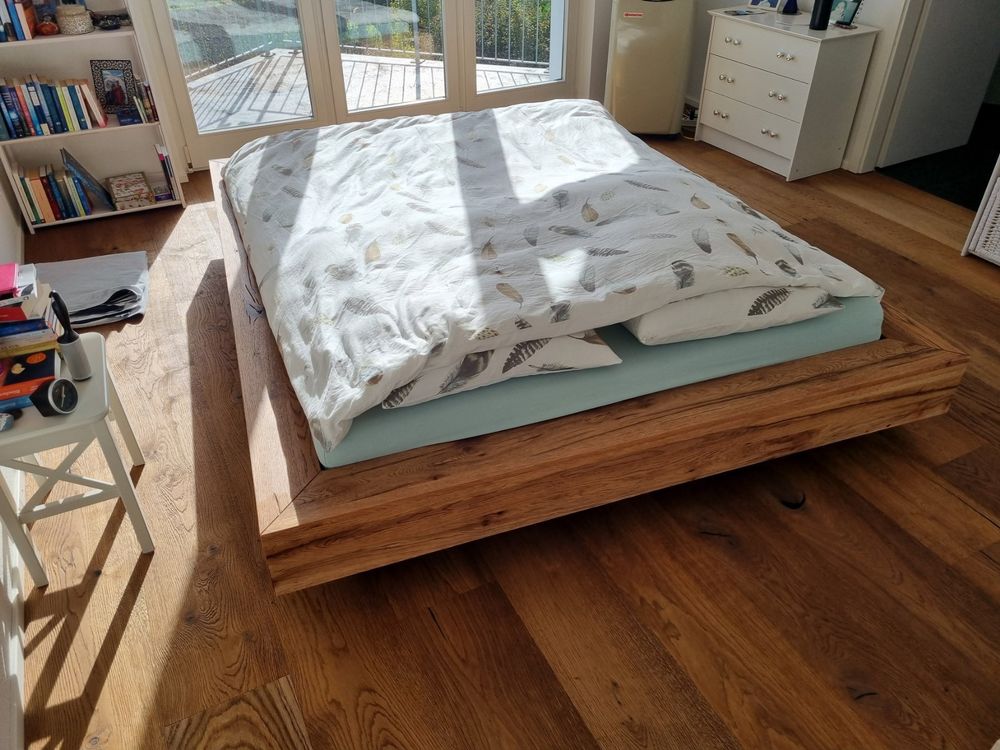 Hochwertiges Traumbett in Eiche (NP CHF 1'500.--) (Gebraucht) in ...