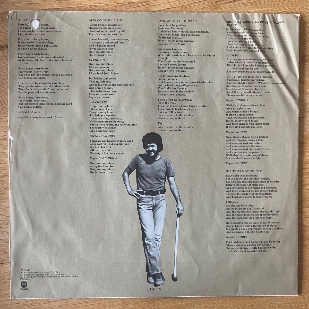 James Talley - Tryin' Like The Devil / 1. US-Press. 1976 (Gebraucht) in ...